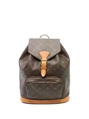 LOUIS VUITTON Montsouris Gm Backpack - Brown