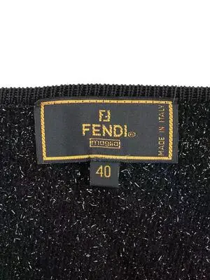 Fendi Lurex-detail Sweater