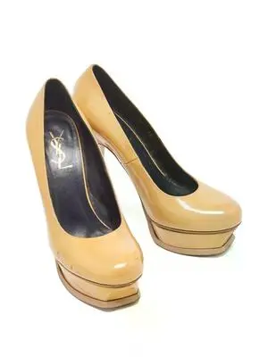 Saint Laurent 135mm Leather Heeled Pumps