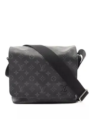 LOUIS VUITTON 2017 Monogram Eclipse Shoulder Bag - Black