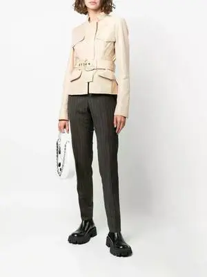 Gucci 2000s Pinstriped Trousers