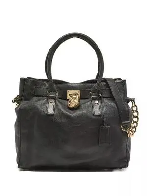 Michael Kors Vintage Hamilton Shoulder Bag - Black