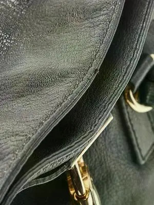 Michael Kors Vintage Hamilton Shoulder Bag - Black