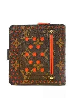 LOUIS VUITTON 2006 Monogram-perforated Compact Wallet