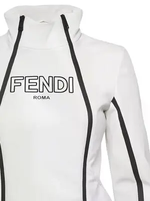 Fendi Logo Panel Ski Jacket