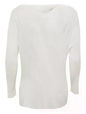 Max Mara Boat-neck Ribbed Sweater