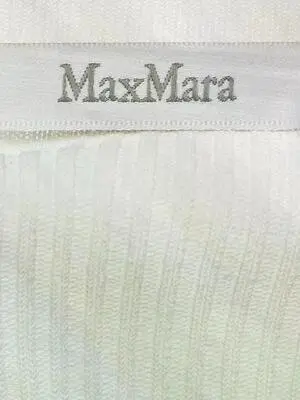 Max Mara Boat-neck Ribbed Sweater