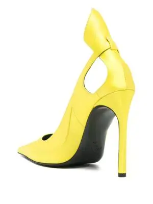 Nina Ricci 105mm Satin Cut-out Pumps