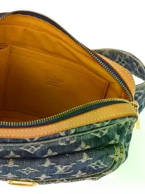 LOUIS VUITTON 2007 Monogram Denim Belt Bag