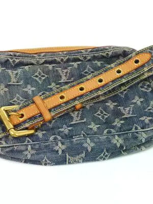 LOUIS VUITTON 2007 Monogram Denim Belt Bag