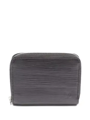 LOUIS VUITTON 2021 Épi-leather Zippy Coin Purse - Black
