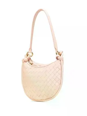 Bottega Veneta Small Nappa Intrecciato Gemelli Hobo Bag - Pink