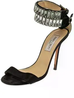 JIMMY CHOO 115mm Leather Heeled Sandals
