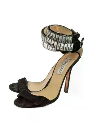 JIMMY CHOO 115mm Leather Heeled Sandals