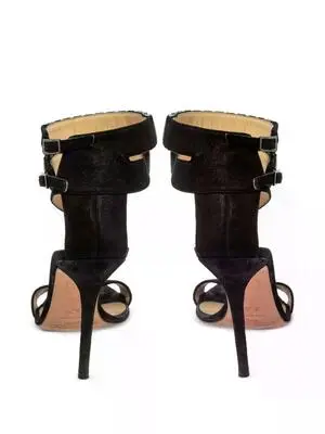 JIMMY CHOO 115mm Leather Heeled Sandals