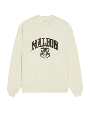 MALBON Cadet Oxford Sweatshirt - Ivory