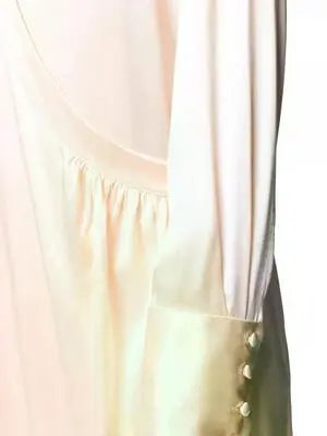 JIL SANDER Asymmetric Silk Shirt Dress