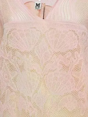 Missoni Floral Lurex-knit Top - Pink