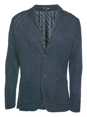 LARDINI Single-breasted Knitted Blazer