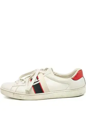 Gucci Leather Ace Sneakers