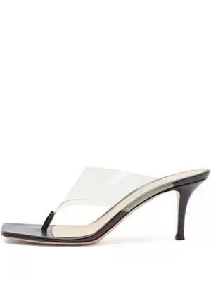 GIANVITO ROSSI 75mm Transparent-strap Sandals