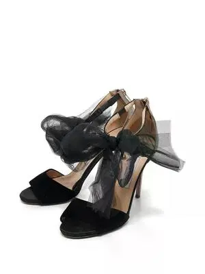 JIMMY CHOO 110mm Bow-detailing Heeled Sandals
