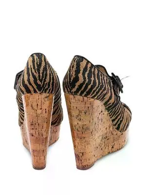 CHRISTIAN LOUBOUTIN 140mm Melides Wedged Sandals