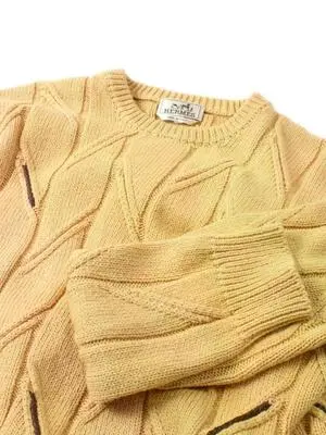 Hermès 2010s Cable-knit Sweater