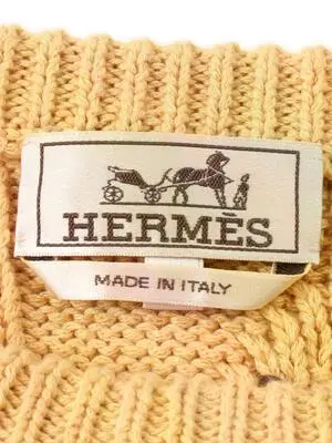 Hermès 2010s Cable-knit Sweater