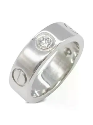 CARTIER 2010s 18k White Gold Diamond Ring