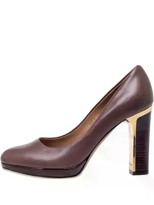 Ferragamo Block Heel Pumps