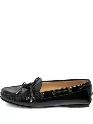 Tod's Tie Fastening Flats For Women