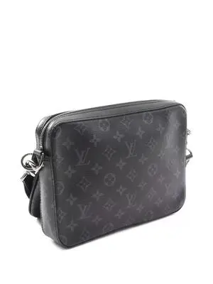 LOUIS VUITTON 2021 Monogram Eclipse Messenger Bag - Black