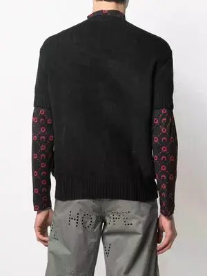 WALTER VAN BEIRENDONCK Fine Knit V-neck Top
