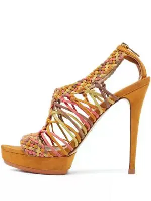 Le Silla Woven Sandals For Women