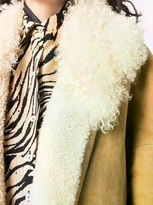 Hermès 1990s Leather Tied-waist Coat