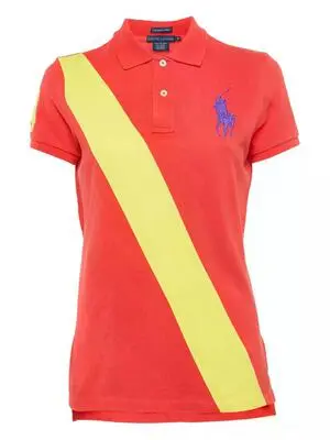 Polo Ralph Lauren Vintage Diagonal-stripe Polo Shirt