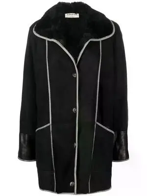 A.N.G.E.L.O. VINTAGE CULT 1980s Single-breasted Shearling Coat