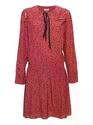 Zadig&Voltaire Remus Liberty Floral-print Long-sleeve Dress