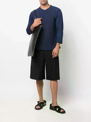 Comme Des Garçons 1990s Mesh Sleeves T-shirt