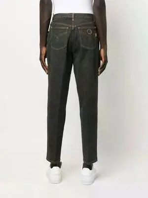 Moschino 1990s Tapered-leg Jeans