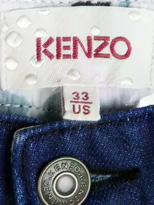 Kenzo Tapered Cotton Trousers