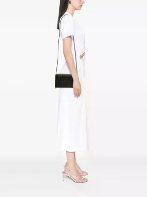Bottega Veneta Calfskin Intrecciato Solstice Phone Pouch Crossbody Bag - Black