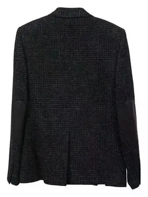 Saint Laurent Checkered Blazer