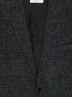 Saint Laurent Checkered Blazer