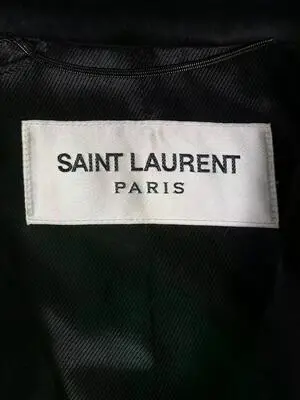 Saint Laurent Double-breasted Short Coat