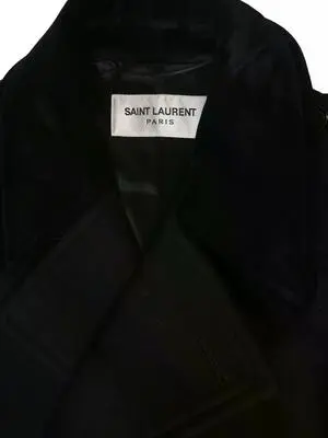 Saint Laurent Double-breasted Short Coat