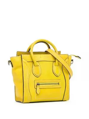 Celine 2012 Nano Luggage Tote Satchel