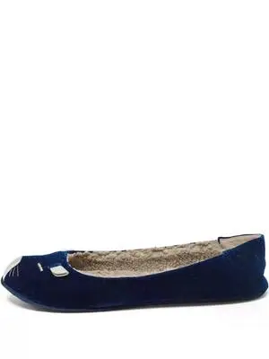 Marc Jacobs Silver Tone Flats For Women