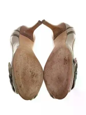 Dior 75mm Buckle-strap Pumps
